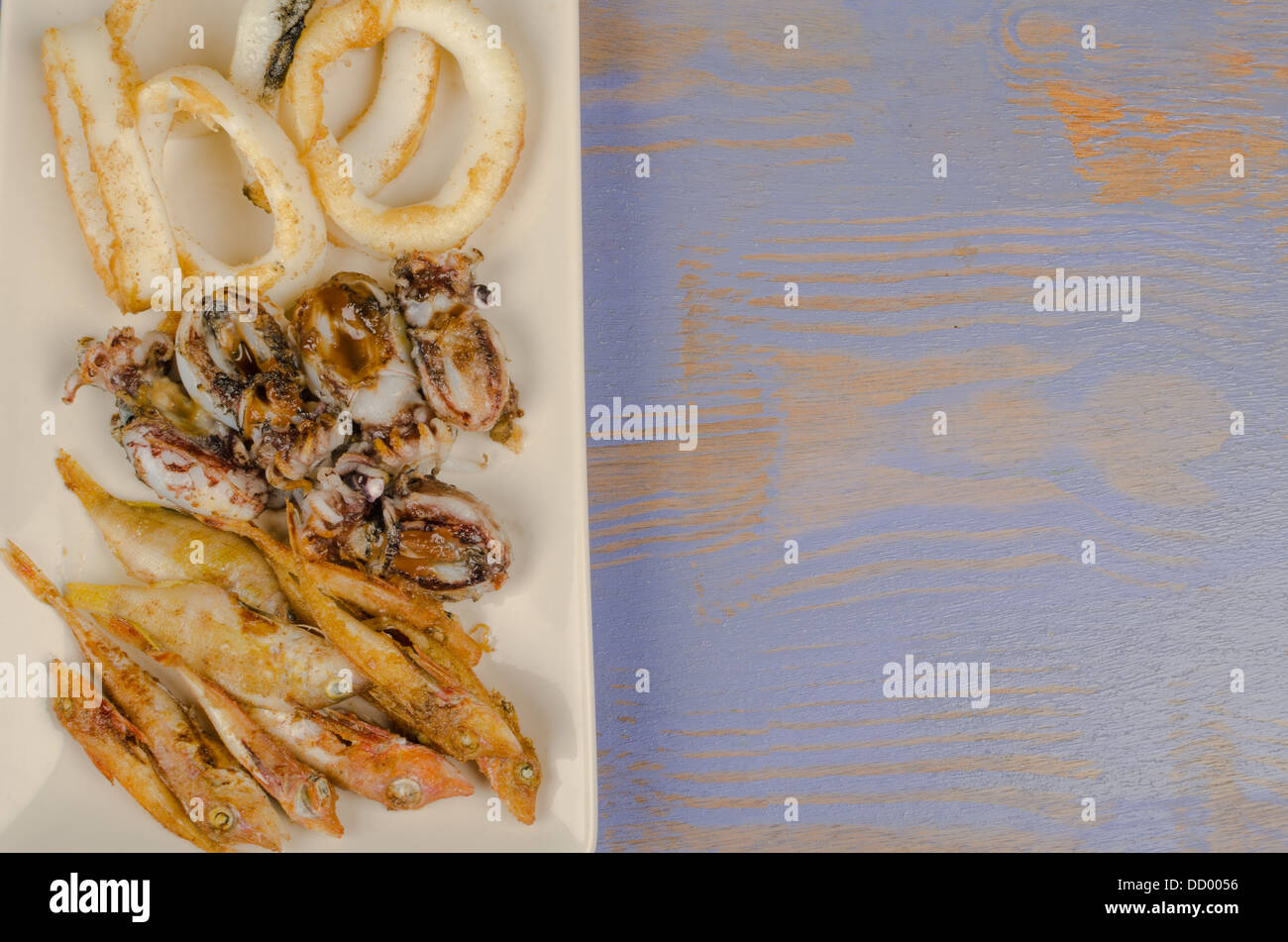 Fried fish tapa, a traditional Andalusian appetizer Stock Photo - Alamy