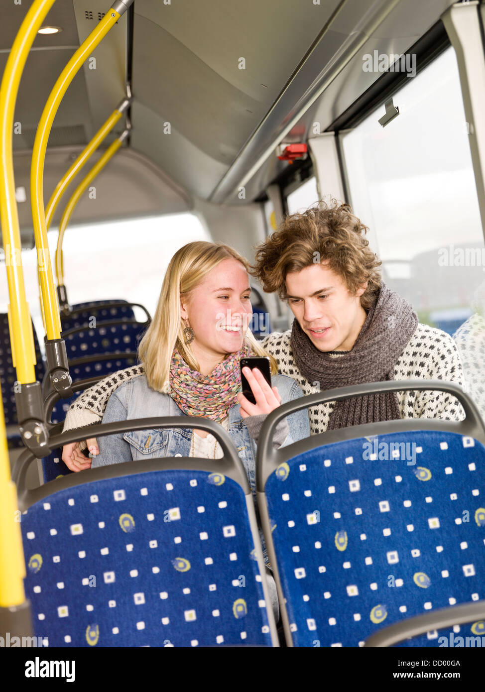 Lovers on bus hi-res stock photography and images - Alamy