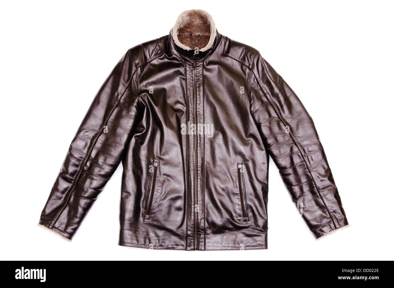 Old motorcycle jacket hi-res stock photography and images - Alamy