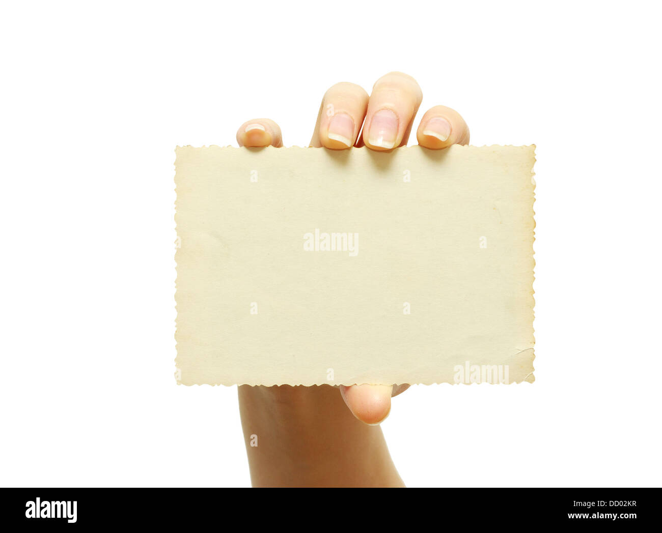 Album photo hand hi-res stock photography and images - Alamy
