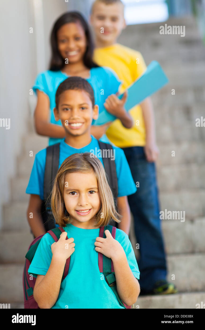 Children standing in line hi-res stock photography and images - Alamy