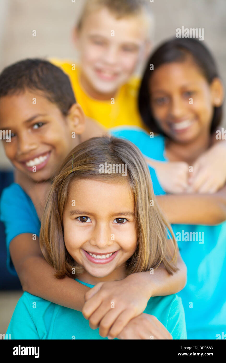 Indian school friends group hi-res stock photography and images - Alamy