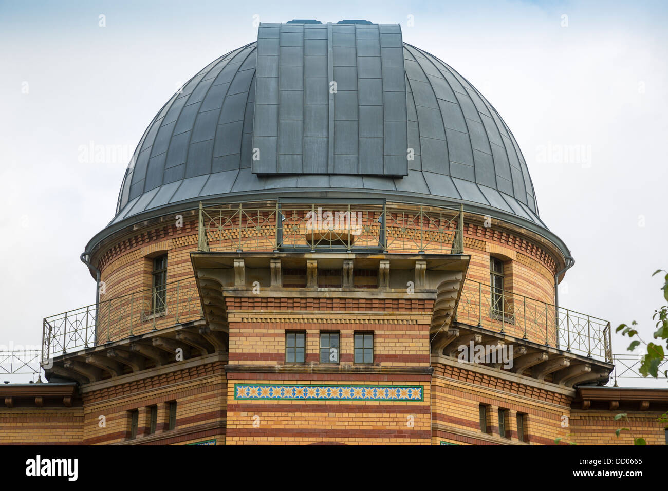 detail of telescope dome, Astrophysical Observatory, Albert Einstein ...