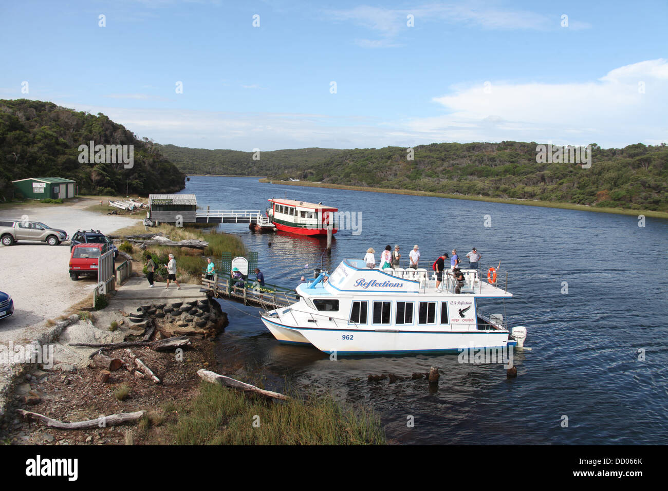 Arthur River Cruise in Tasmania Stock Photo - Alamy