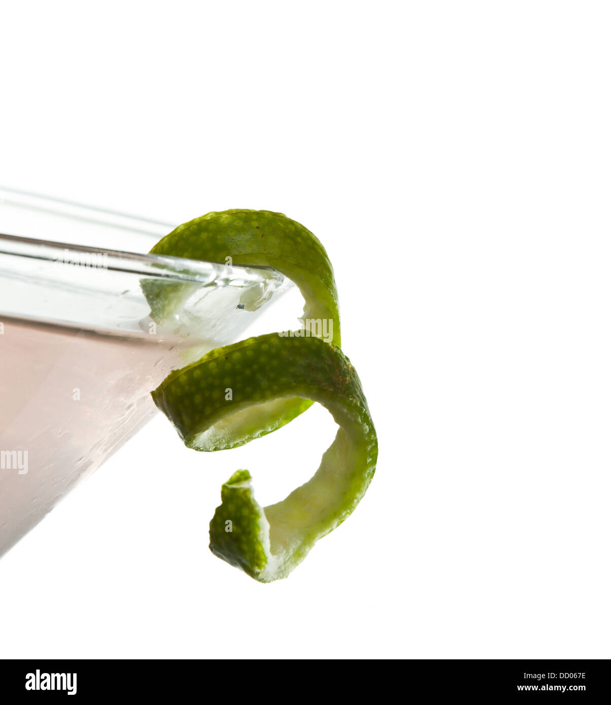 Lime Twist Garnish