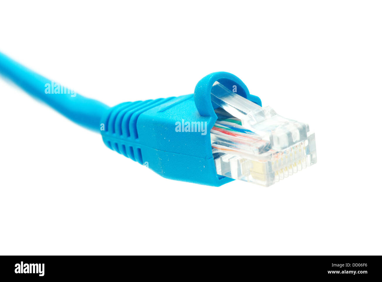 network connection plug Stock Photo - Alamy