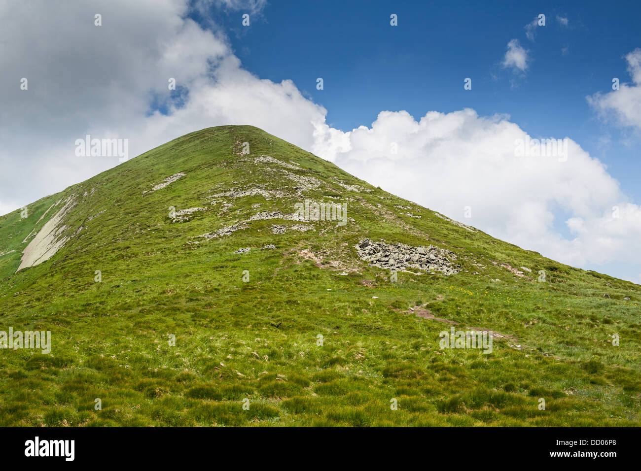 Summer panorama of Montenegrin mountain range Stock Photo - Alamy