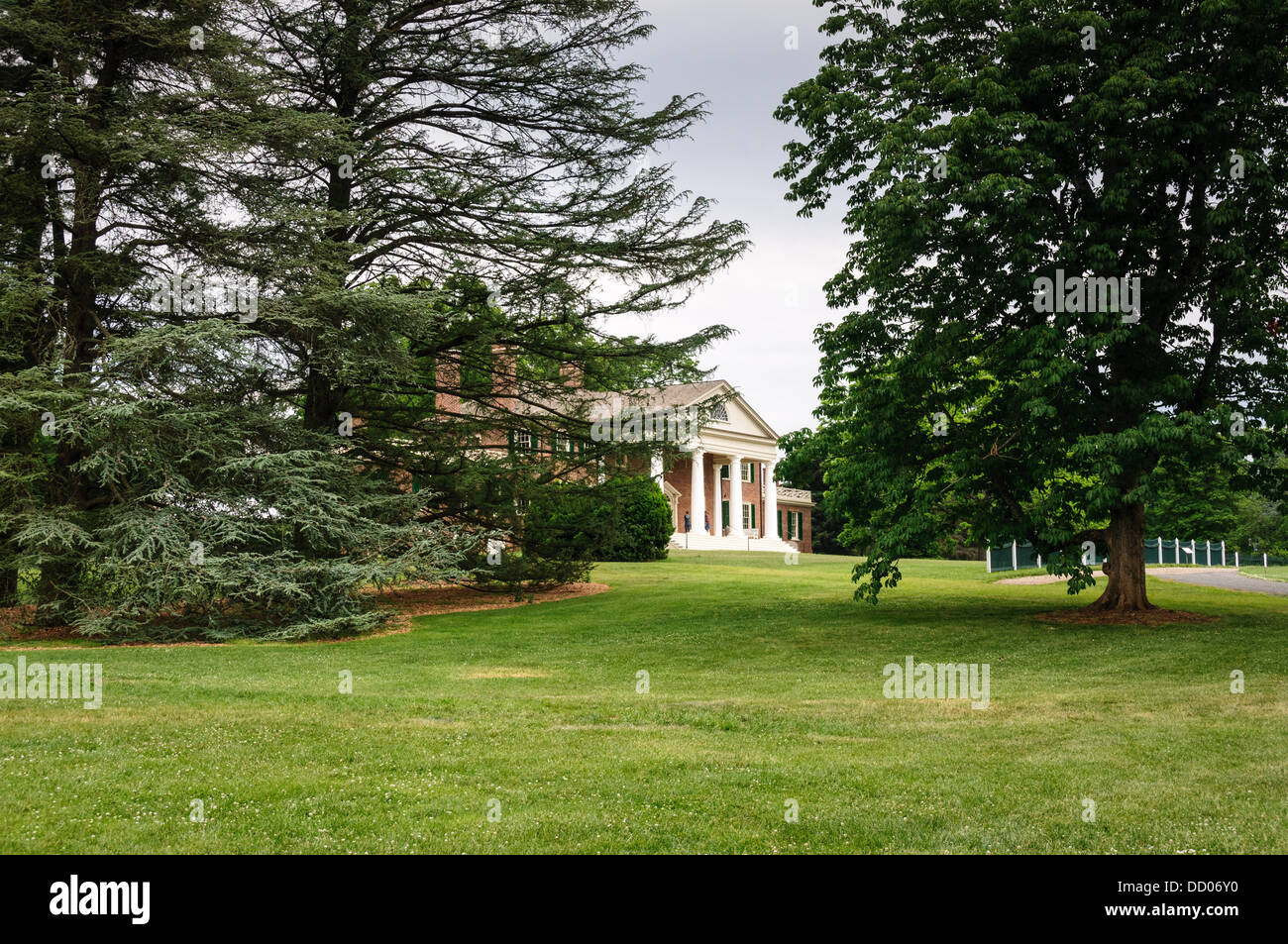 Main House, James Madison's Montpelier, Orange County, Virginia Stock ...