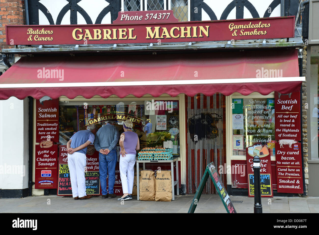 Gabriel Machin Butchers shop, Market Place, Henley-on-Thames ...