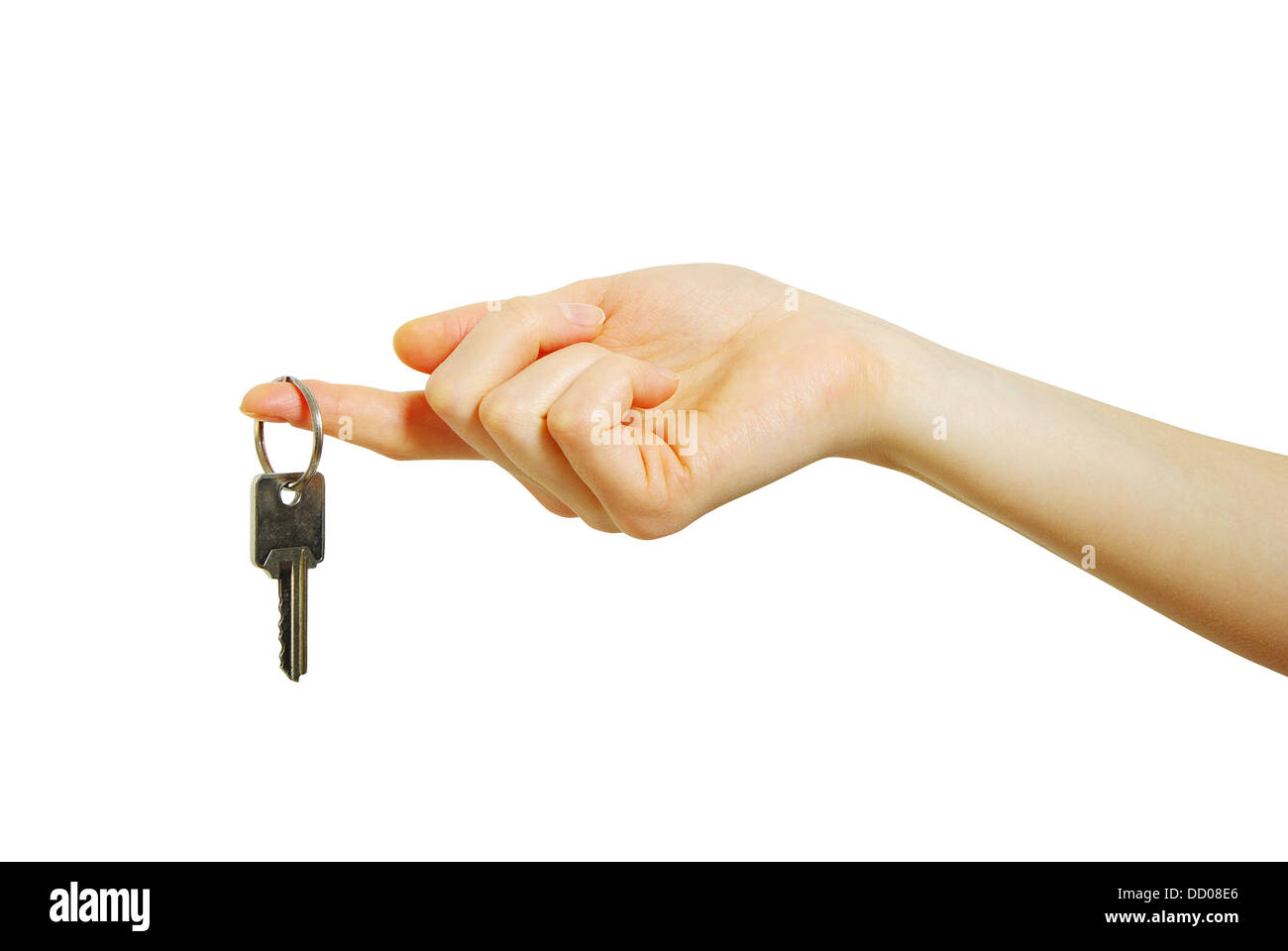 key in hand Stock Photo - Alamy