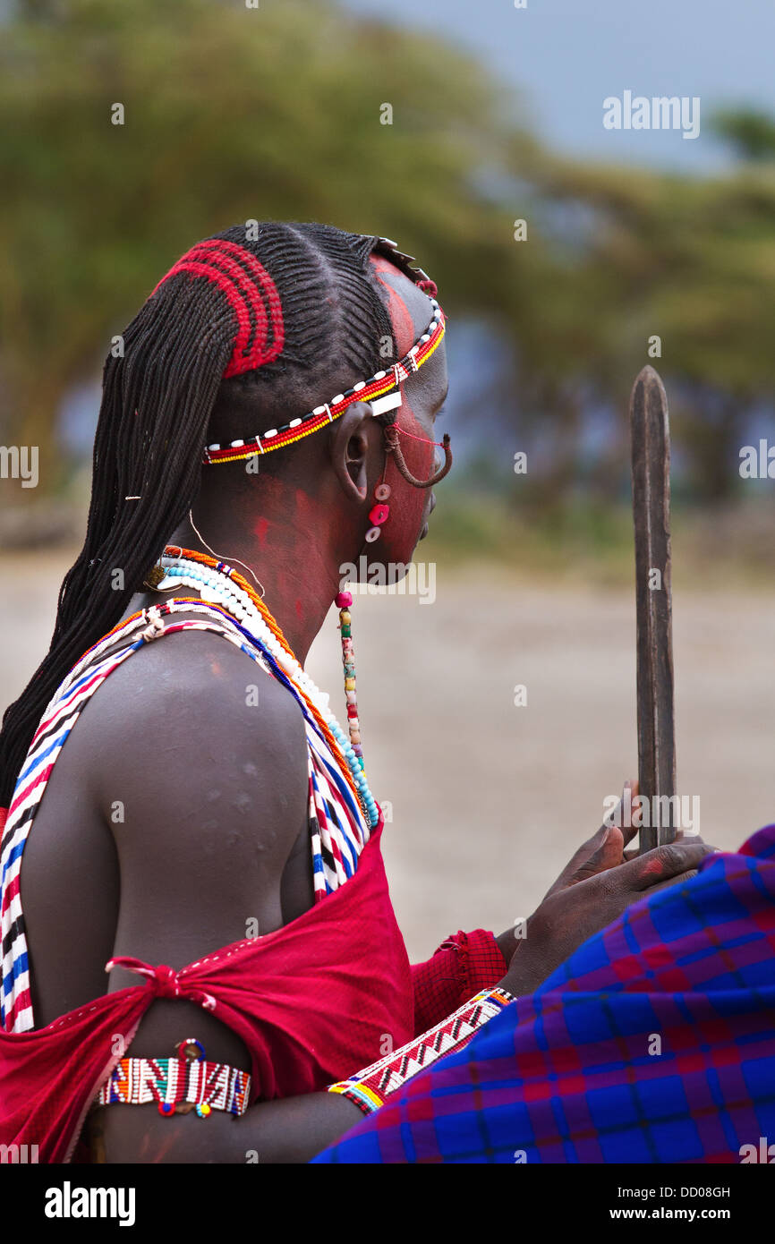 African Warrior Back High Resolution Stock Photography and Images - Alamy