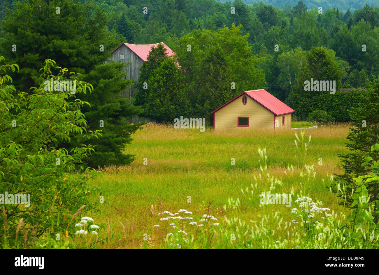 Barns quebec farms agriculture hi-res stock photography and images - Alamy