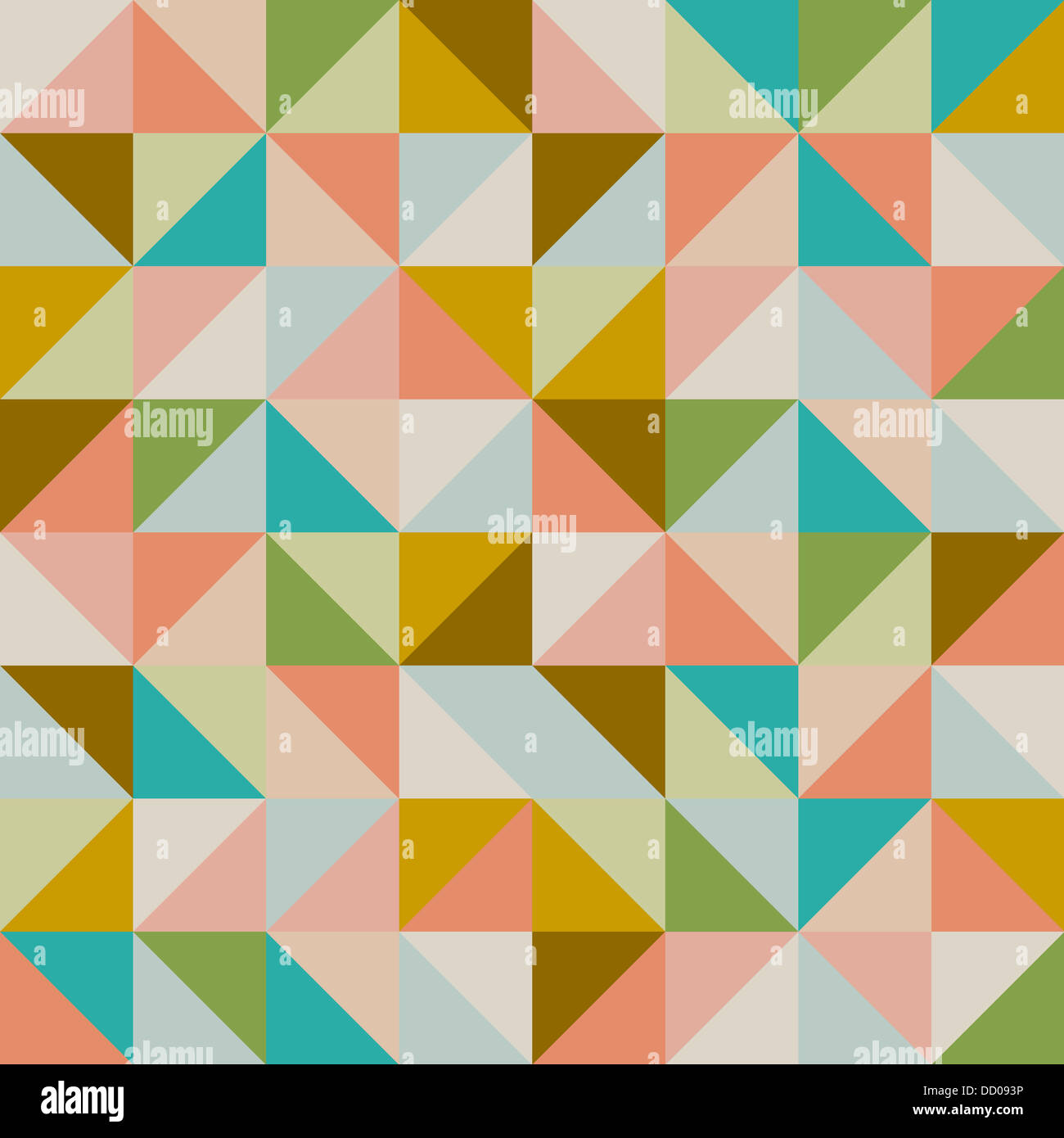 Triangle vintage hipster seamless pattern background. Vector file ...