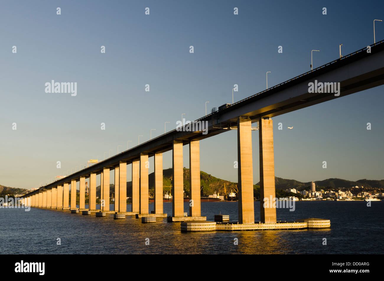 Rio Niteroy Bridge, One of the biggest bridges in the world, crossing ...