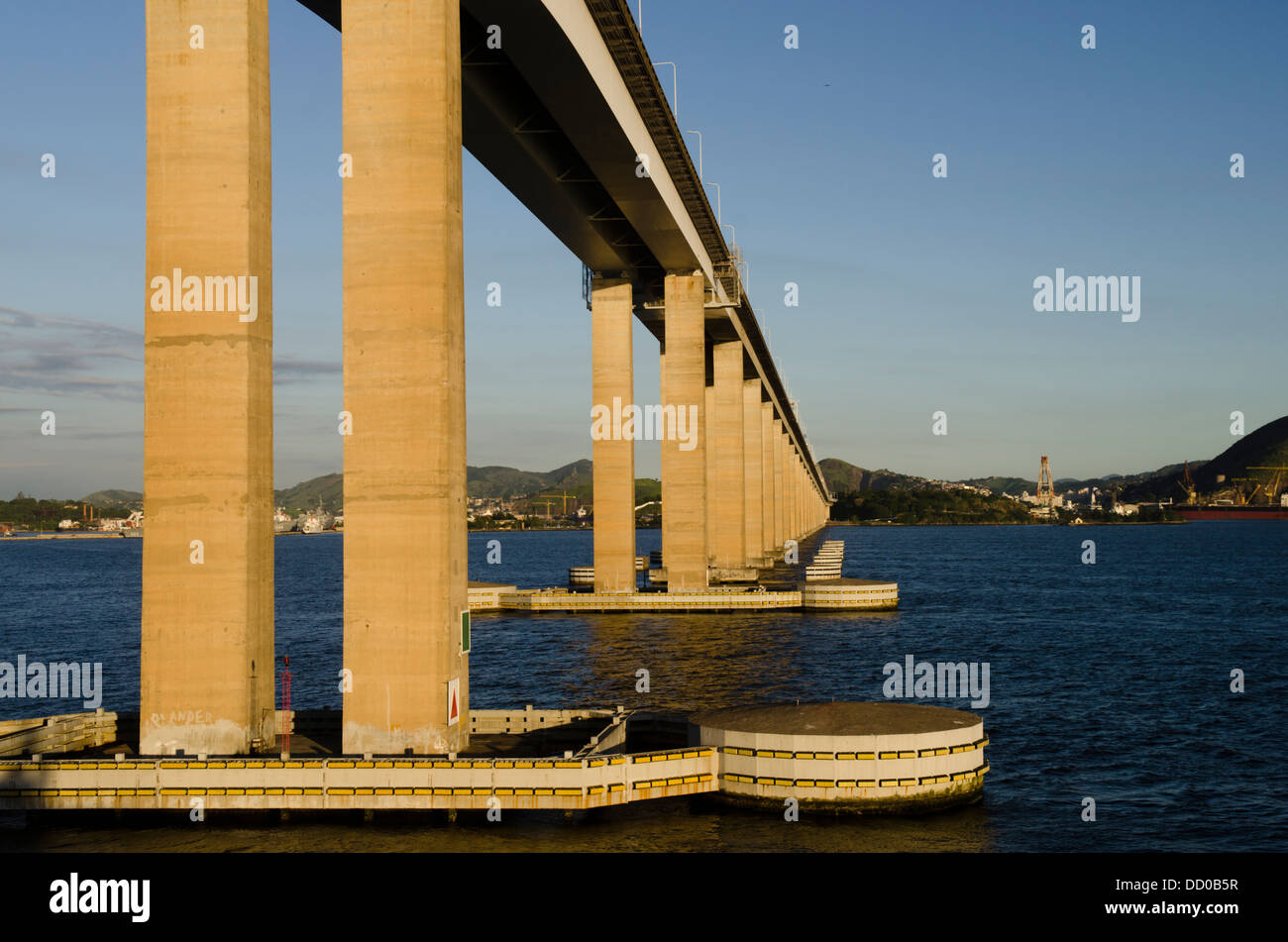 Rio Niteroy Bridge, One of the biggest bridges in the world, crossing ...