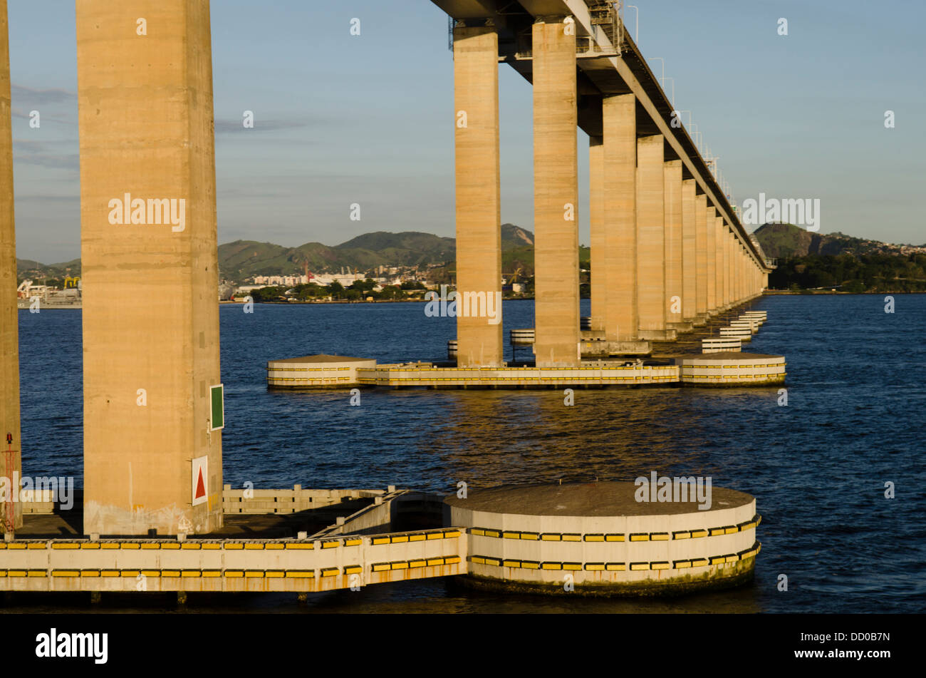 Rio Niteroy Bridge, One of the biggest bridges in the world, crossing ...