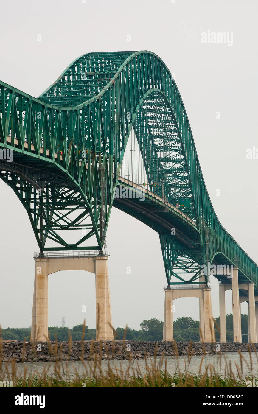 Laviolette Bridge; Trois Rivieres, Quebec, Canada Stock Photo - Alamy