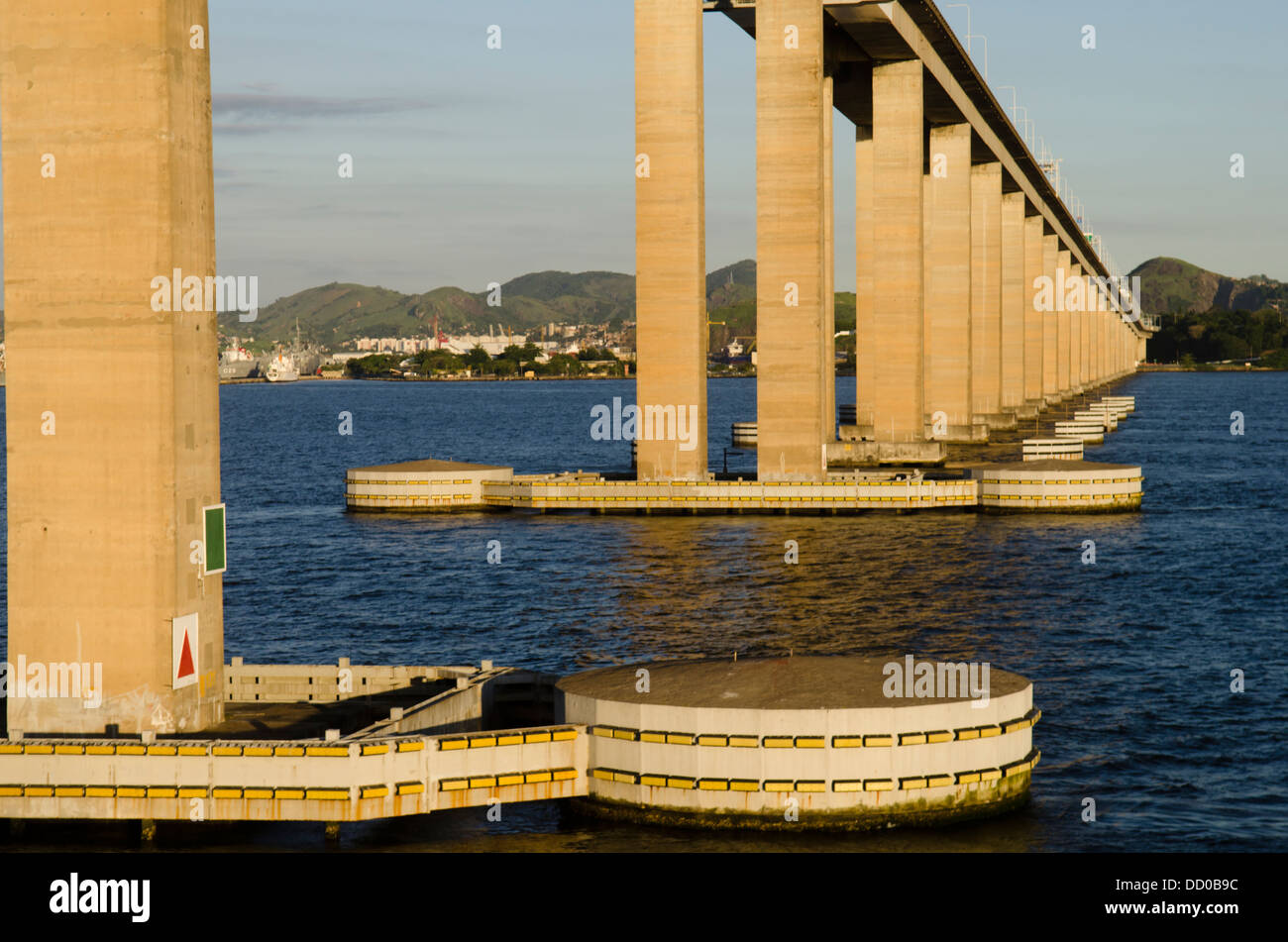 Rio Niteroy Bridge, One of the biggest bridges in the world, crossing ...