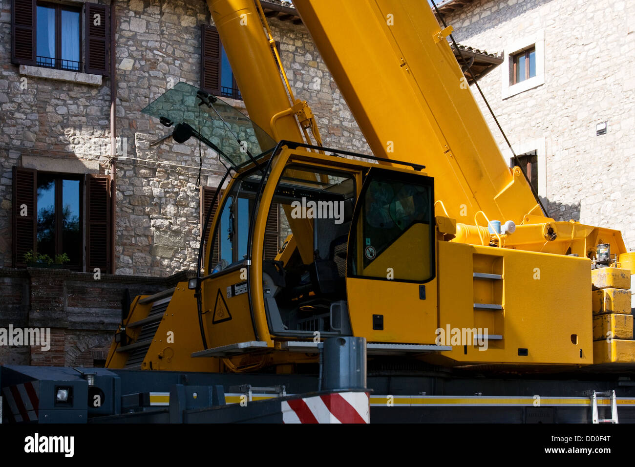 Tower crane cabin hi-res stock photography and images - Alamy