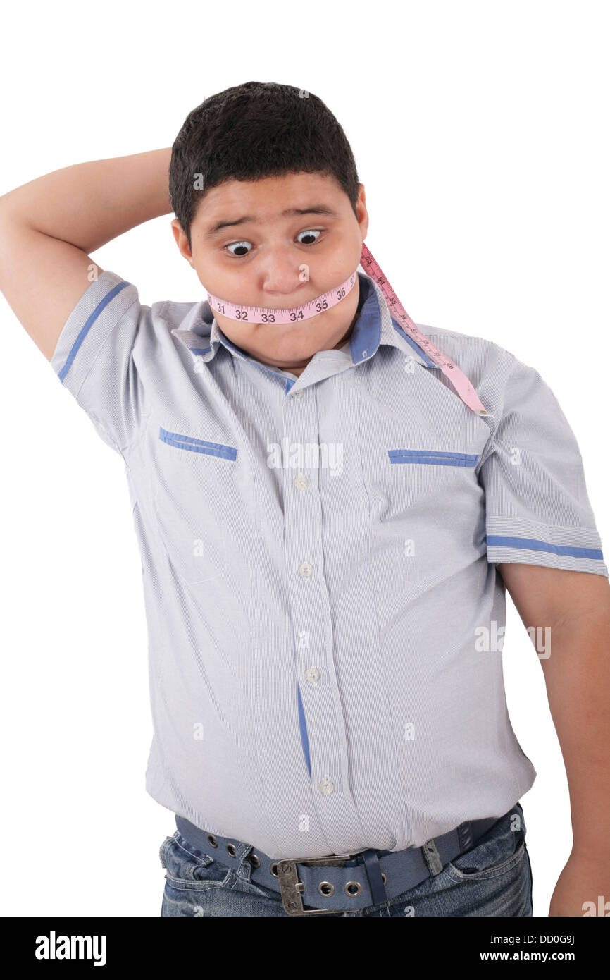 Obese man fat boy hi-res stock photography and images - Alamy