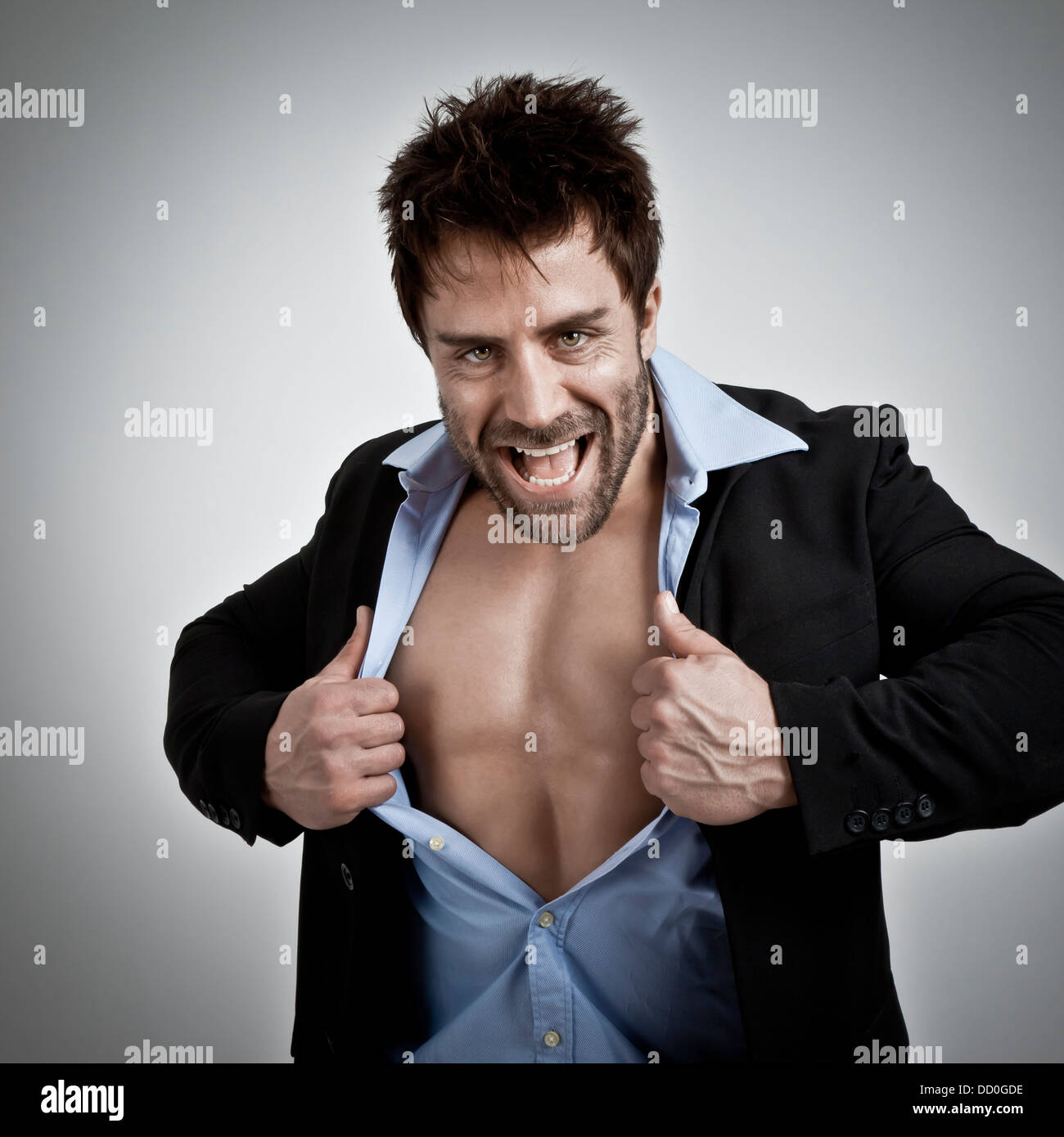Chest punch hi-res stock photography and images - Alamy