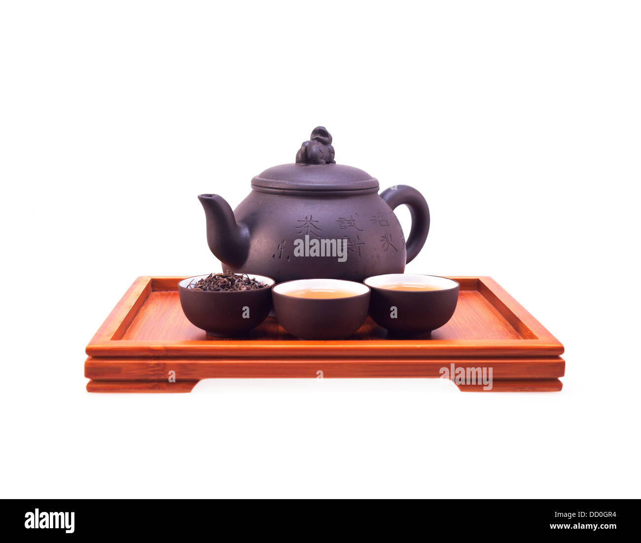 Green herbal tea cups Cut Out Stock Images & Pictures - Alamy