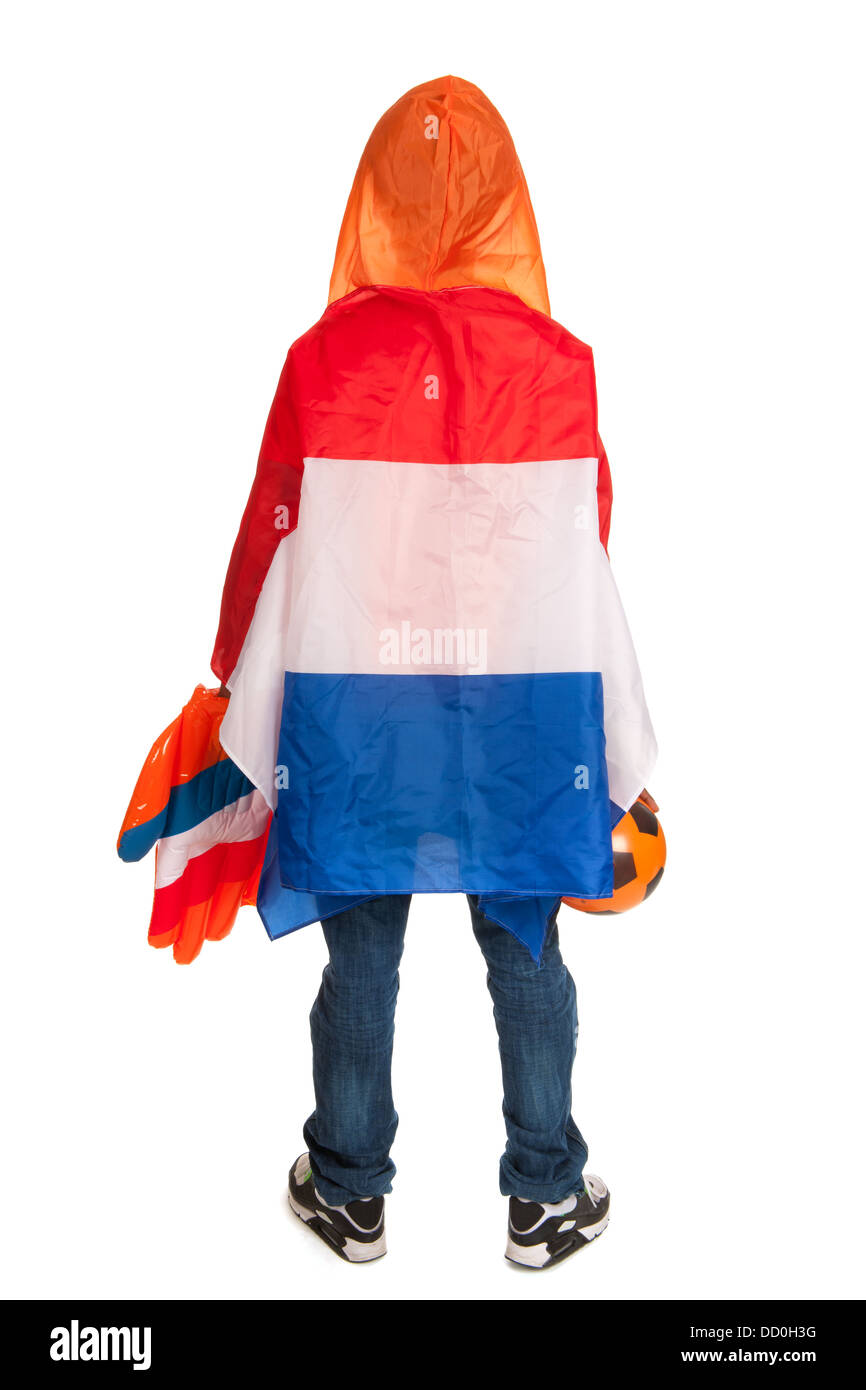 Dutch soccer supporter Stock Photo - Alamy