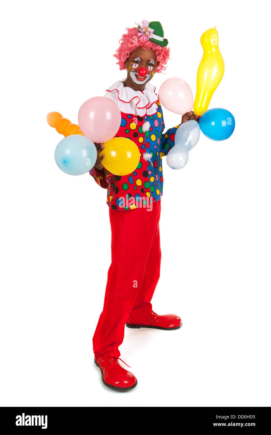 Black clown Cut Out Stock Images & Pictures - Alamy