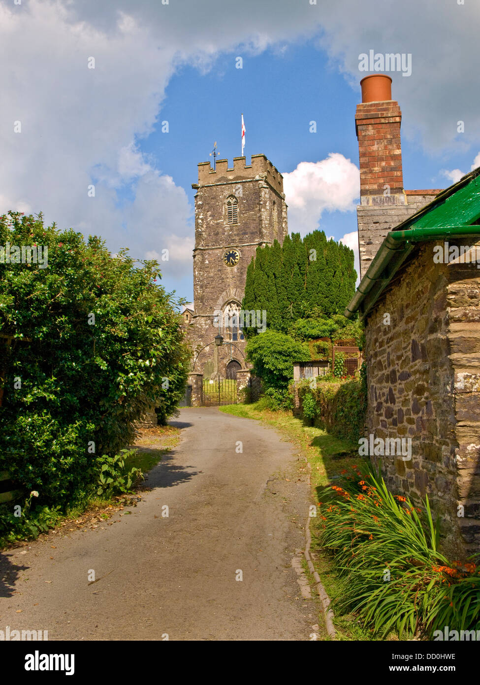 St Mary's Church, Molland, Devon, England Stock Photo - Alamy