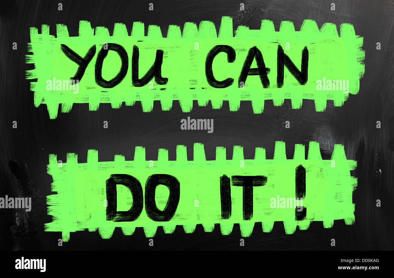 You can do it handwritten with chalk on a blackboard Stock Photo - Alamy