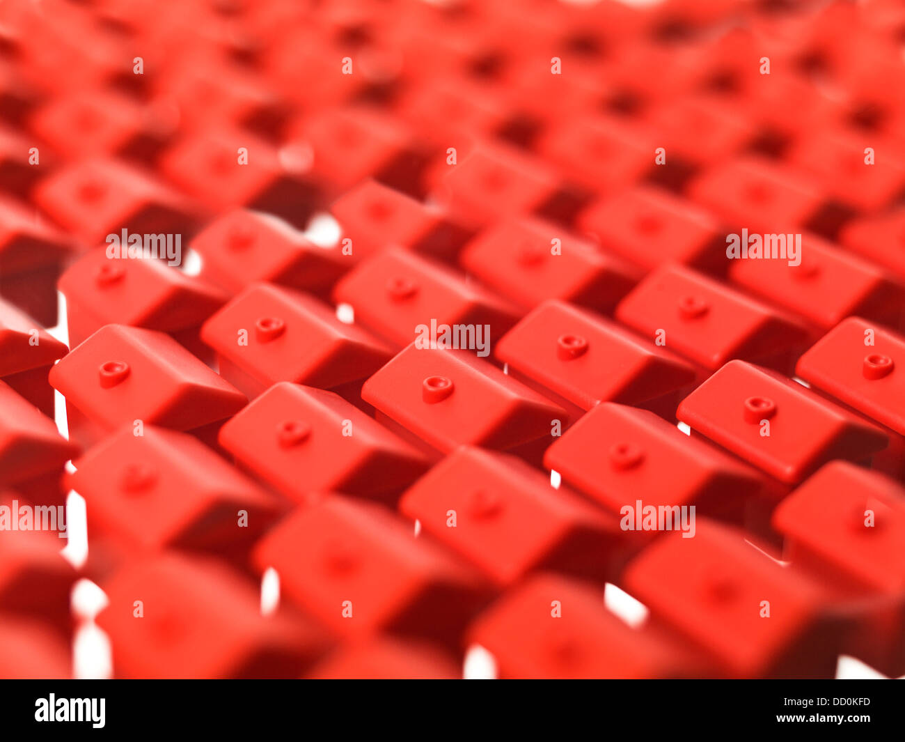 Red Toy Houses Stock Photo - Alamy