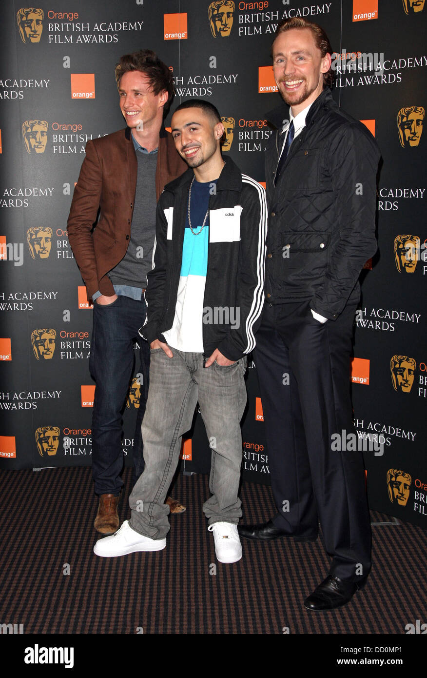 Eddie Redmayne, Adam Deacon, Tom Hiddleston Orange Wednesdays Rising ...