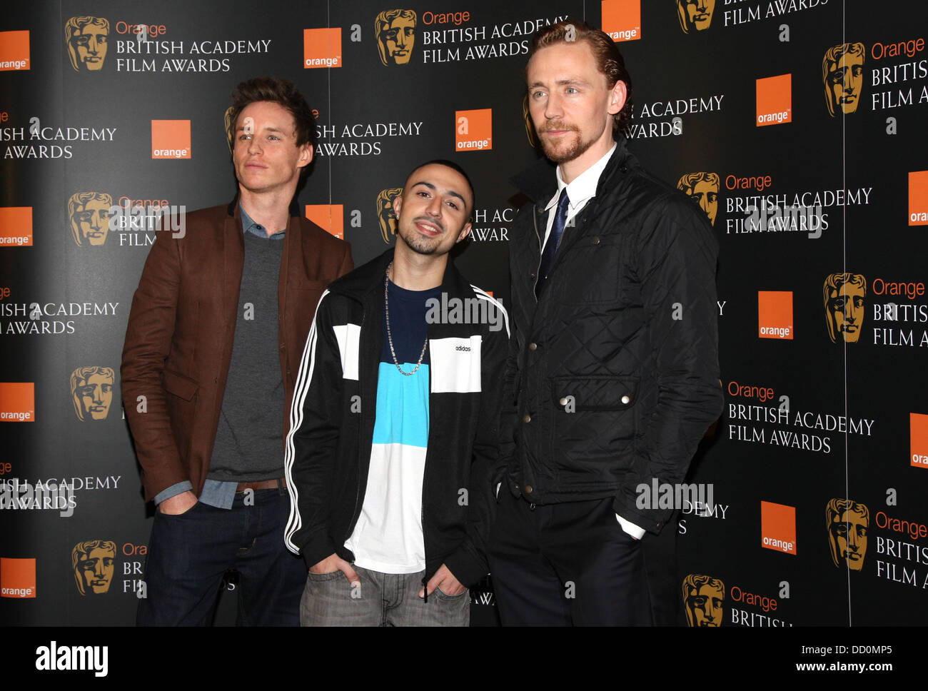 Eddie Redmayne, Adam Deacon, Tom Hiddleston Orange Wednesdays Rising ...