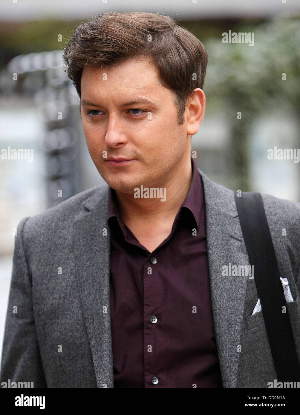 Brian Dowling outside the ITV studios London, England - 12.01.12 Stock ...