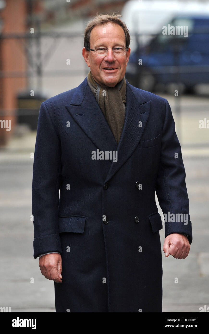 Richard Desmond arrives at the Leveson Inquiry held at the Royal Courts ...