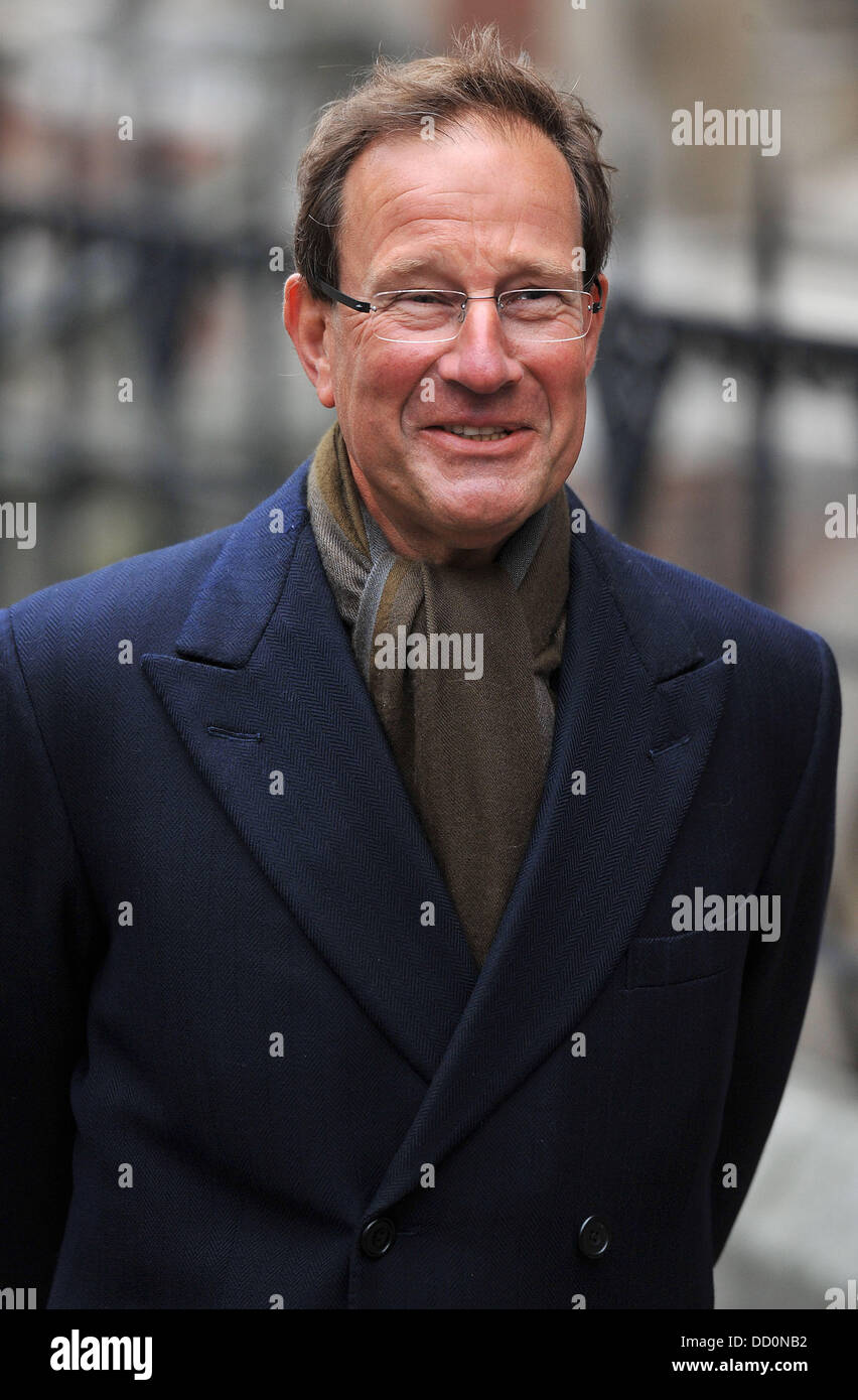 Richard Desmond arrives at the Leveson Inquiry held at the Royal Courts ...