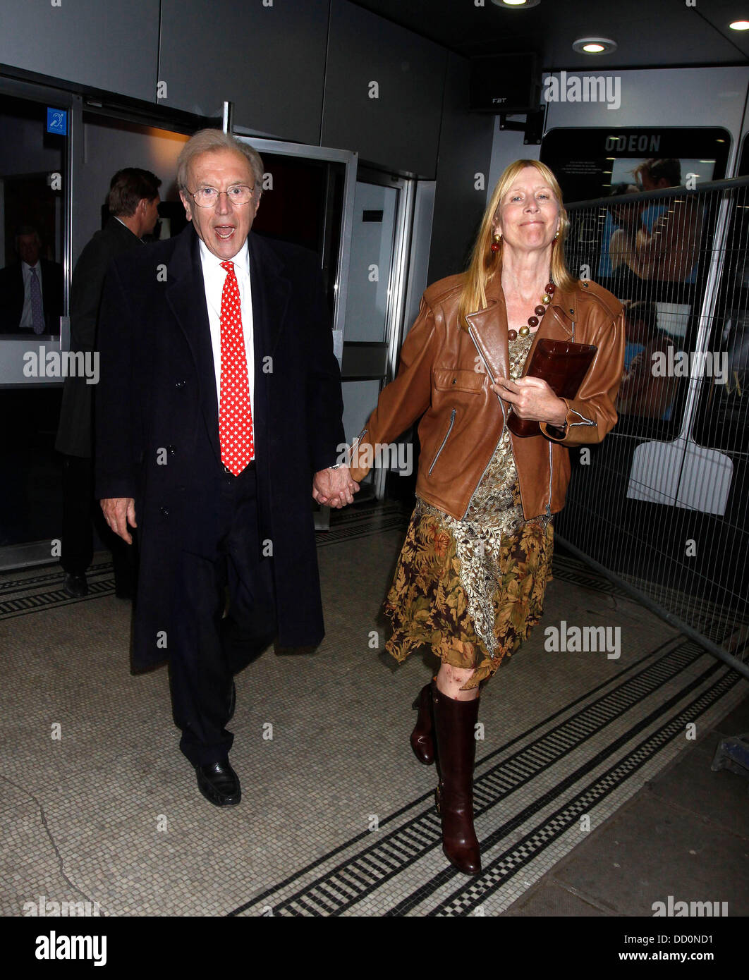 Sir David Frost and Lady Carina Fitzalan-Howard 'W.E' UK premiere held ...
