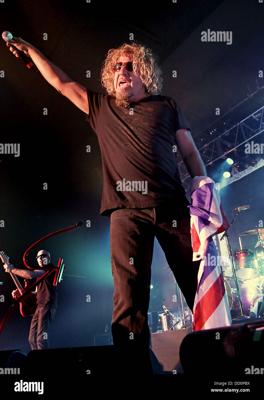 Sammy Hagar Chickenfoot performing at Manchester Academy Manchester ...