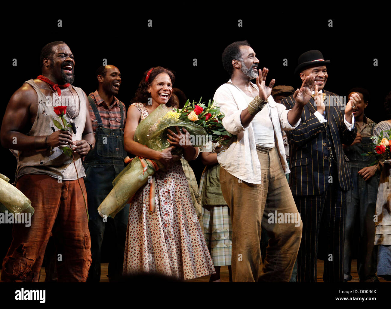 Phillip Boykin, Audra McDonald, Norm Lewis, David Alan Grier and cast ...