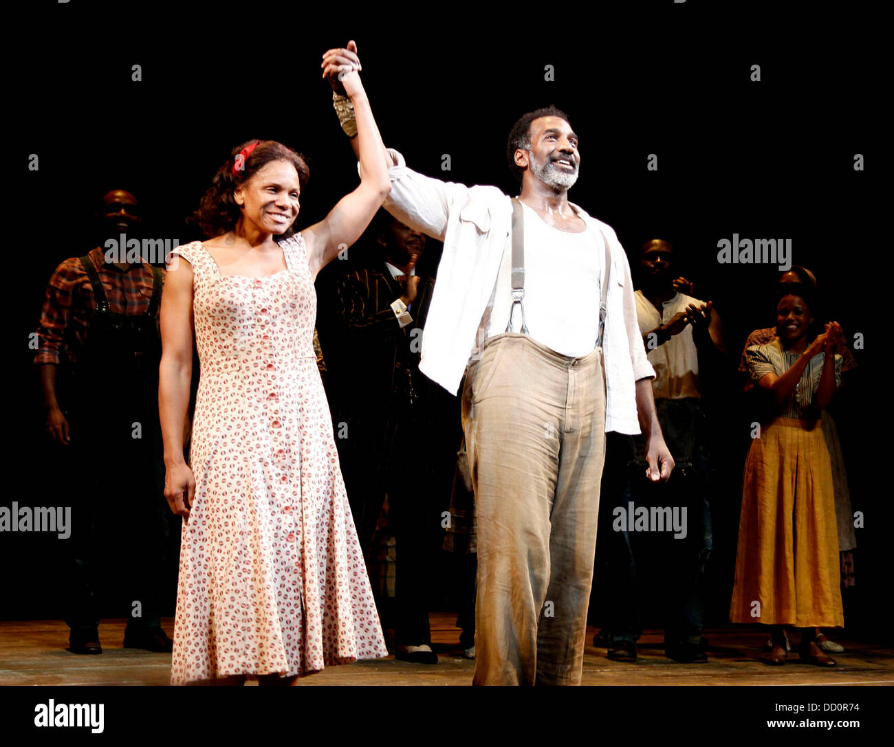 Audra McDonald and Norm Lewis Broadway opening night of 'The Gershwins ...