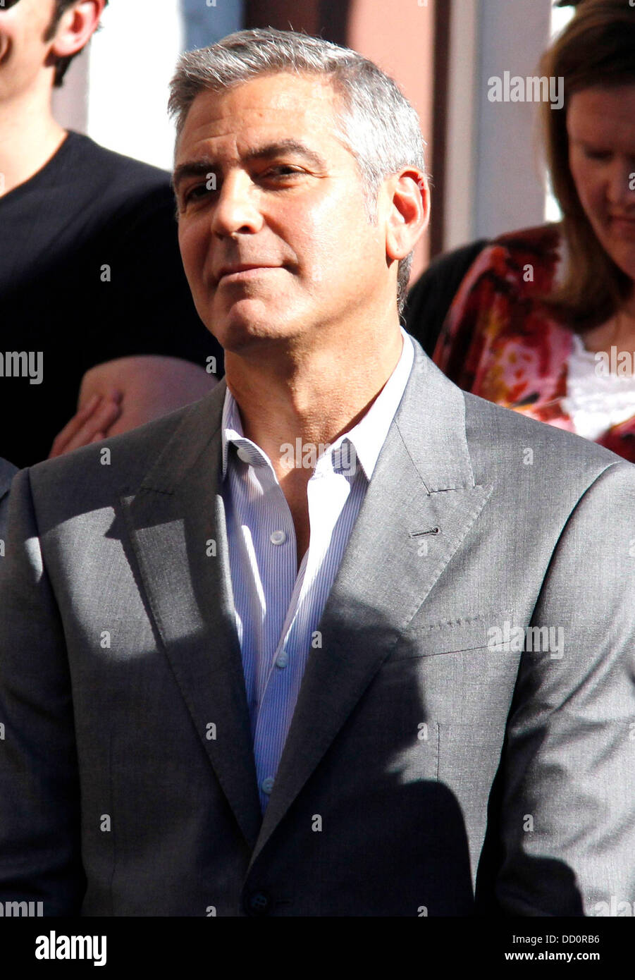 George Clooney The John Wells Hollywood Walk Of Fame Induction Ceremony
