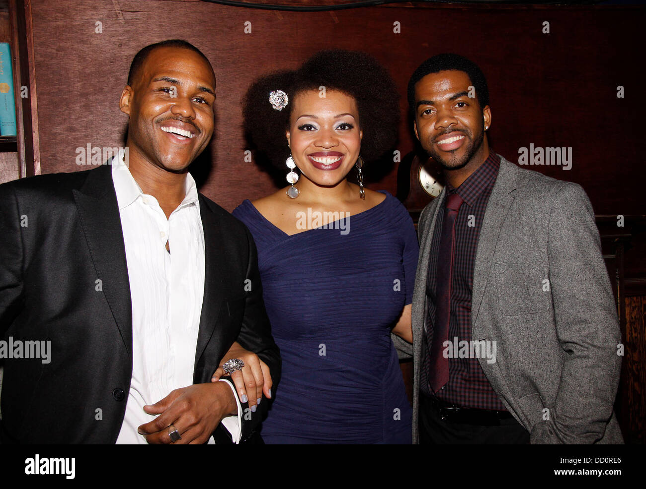 David Hughey, Carmen Ruby Floyd and Julius Thomas III Broadway opening ...