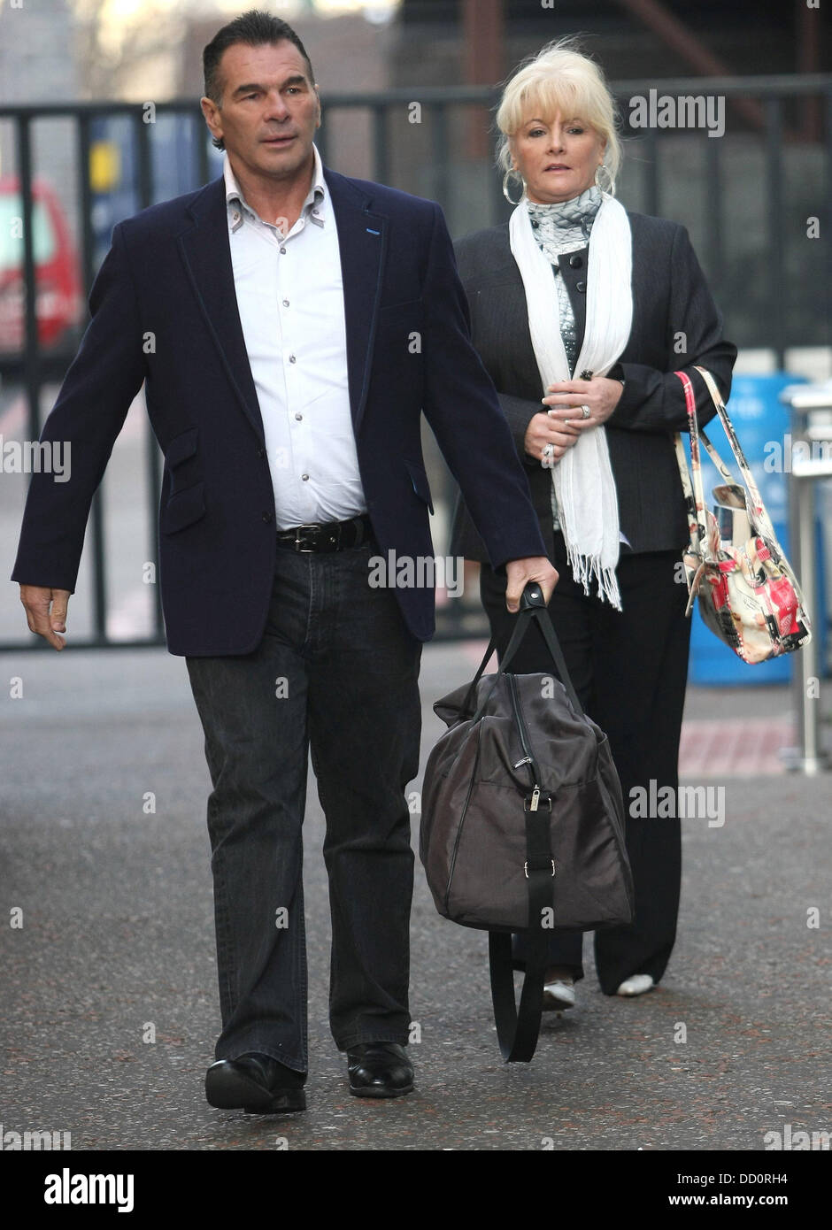 Paddy Doherty and his wife Rosemary outside the ITV studios London ...