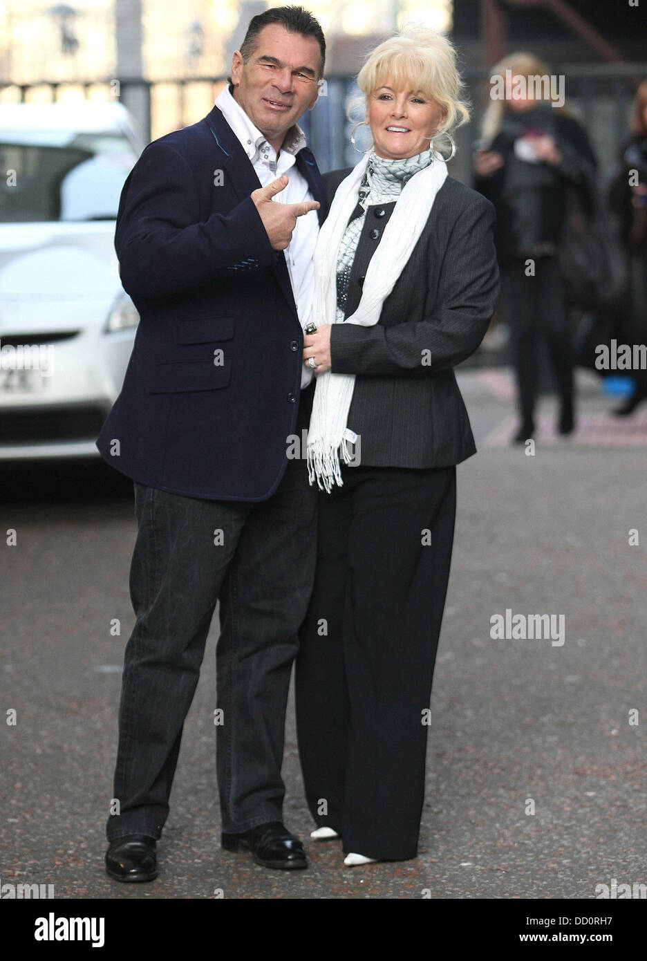 Paddy Doherty and his wife Rosemary outside the ITV studios London ...