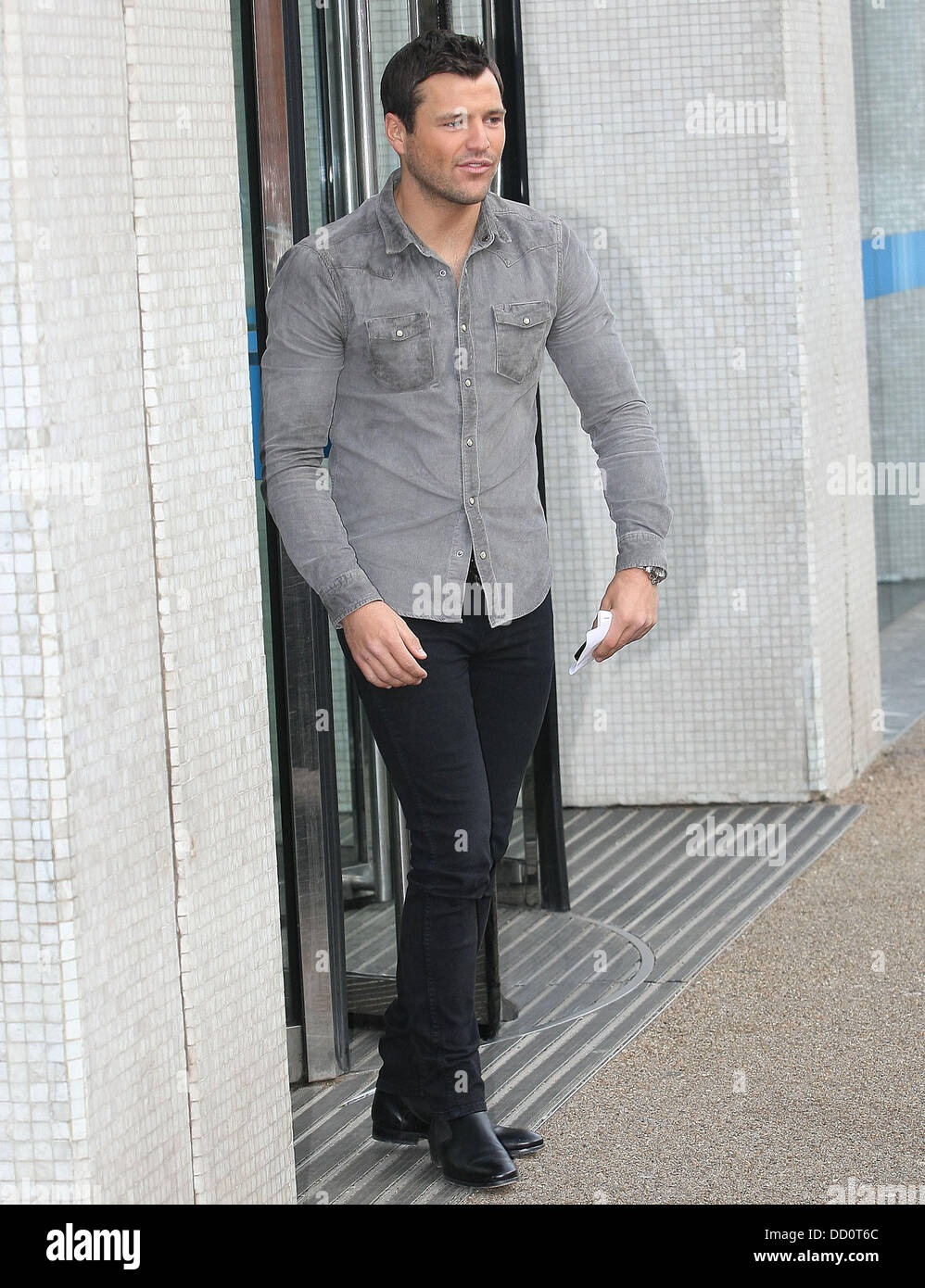 Mark wright at the itv studios london hi-res stock photography and ...
