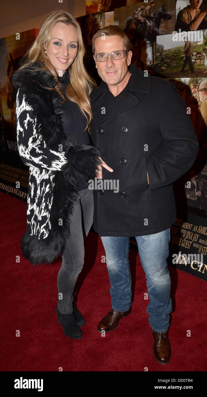 Paul Byrne and his wife Siobhan Byrne The Irish premiere of 'Warhorse ...