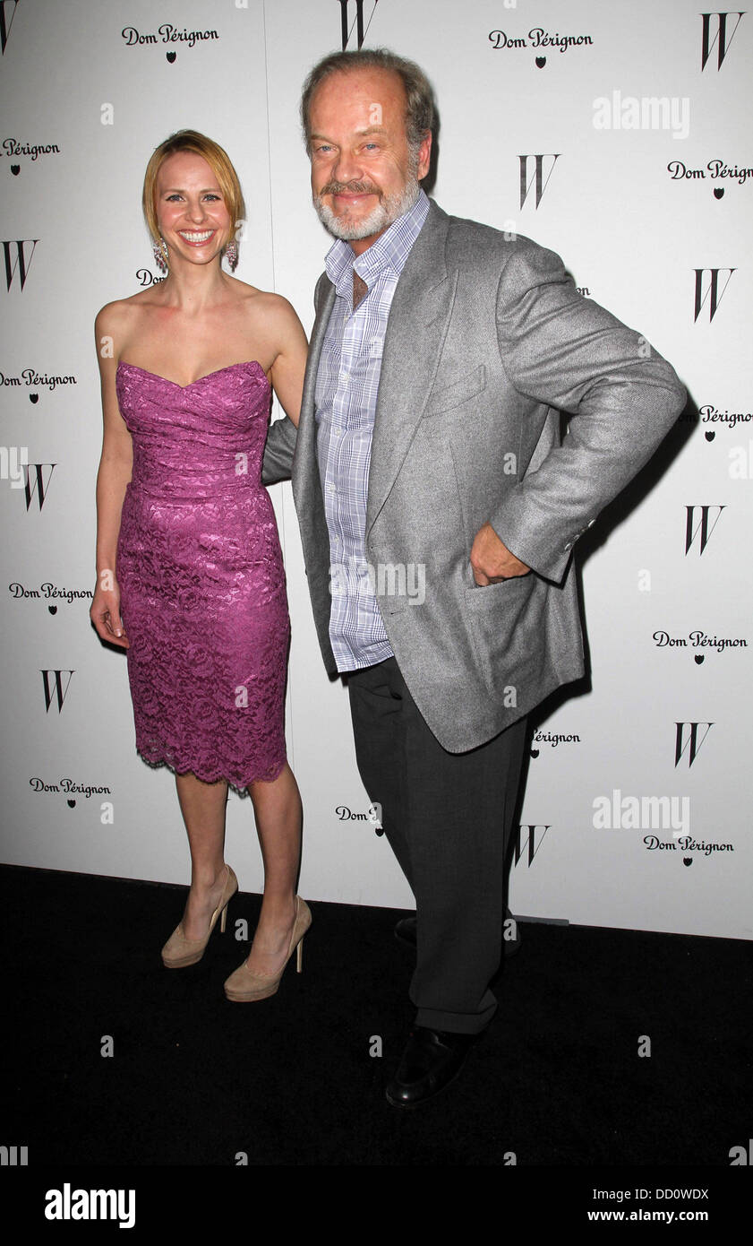 Kayte Walsh and Kelsey Grammer W Magazine's 69th Annual Golden Globe ...