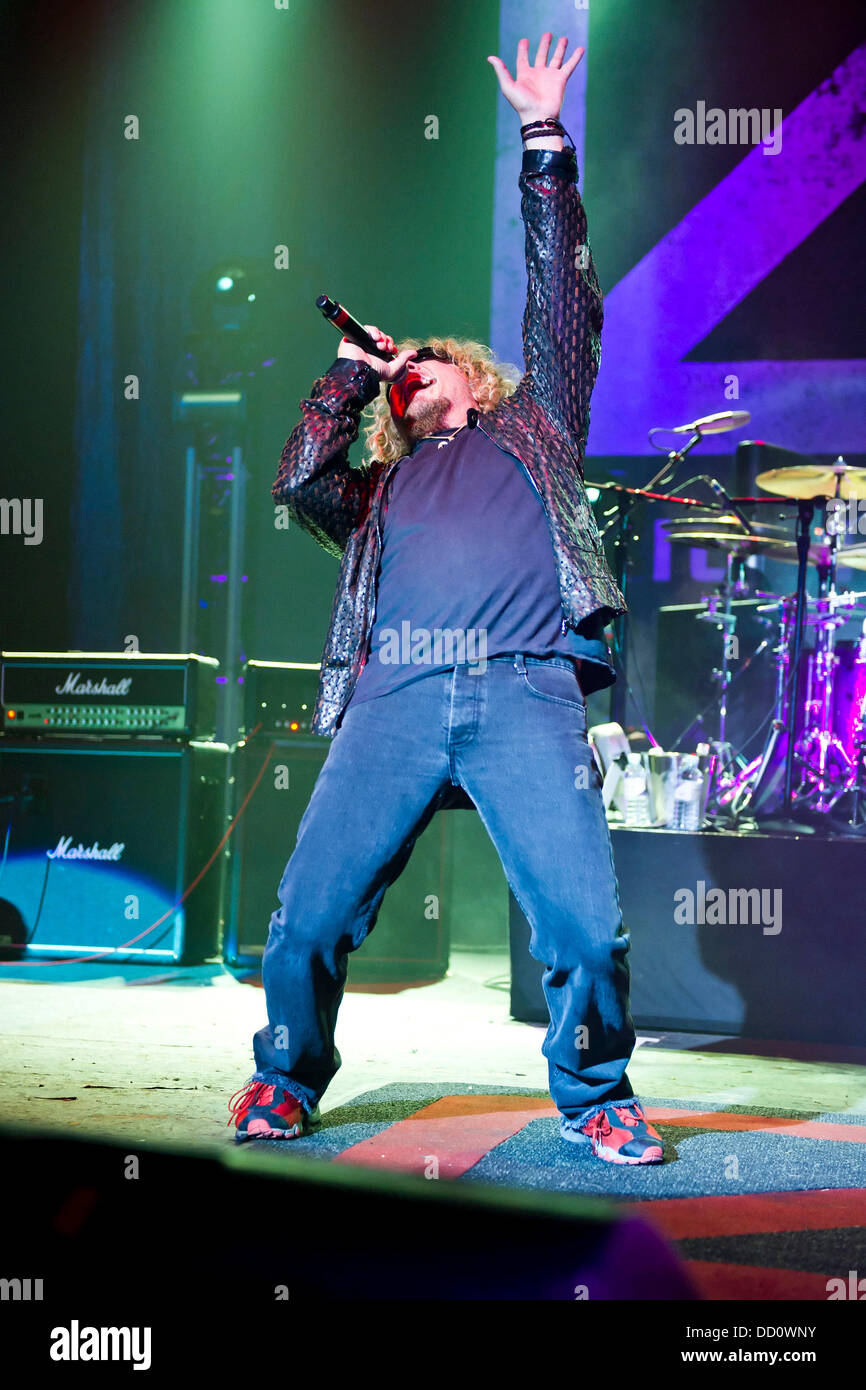 Sammy Hagar Chickenfoot performing live at Brixton Academy in London ...