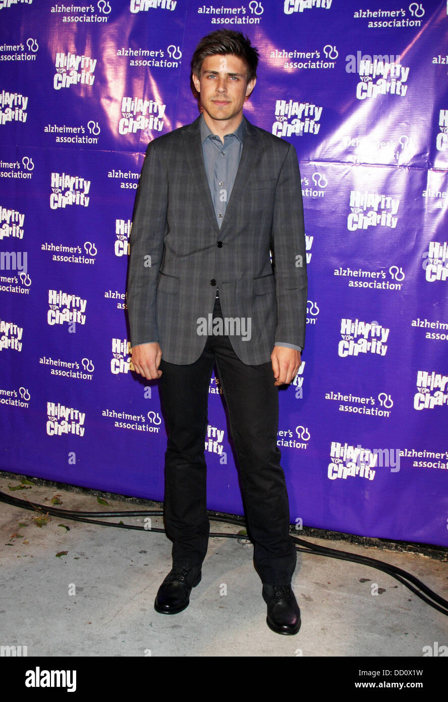 Chris Lowell 'Hilarity For Charity' benefit held at Vibiana Los Angeles ...