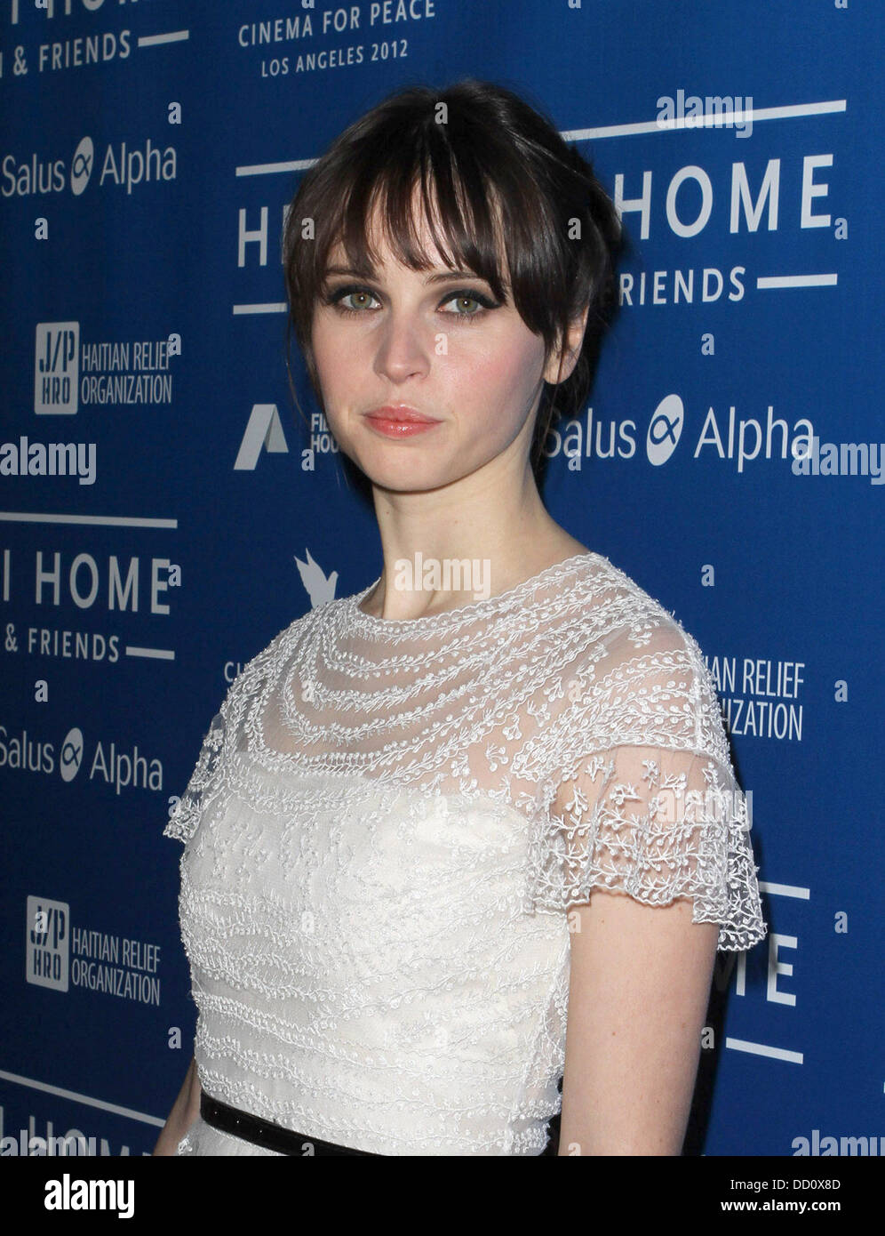 Felicity Jones Cinema For Peace Event Benefitting J/P Haitian Relief ...